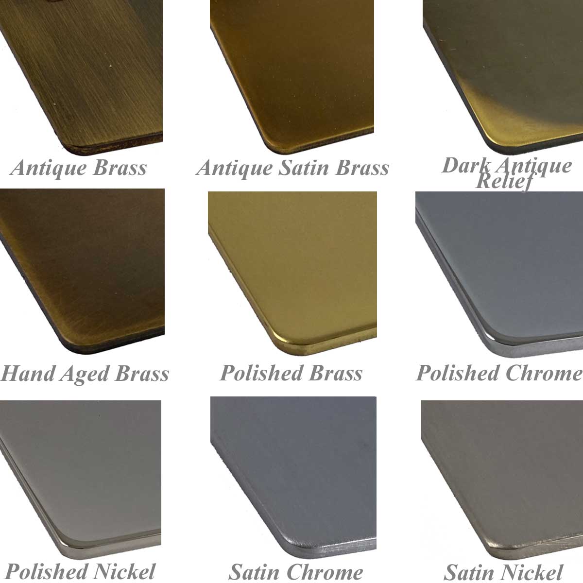 Victorian Plate for Modular Electrical Components 50x25mm Hand Aged ...